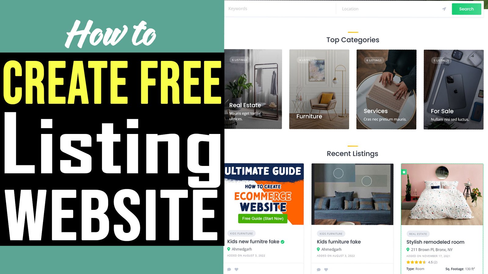 ListingHive review How To Create Listing Website